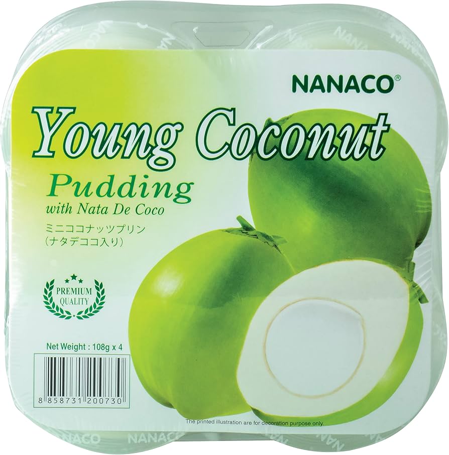 NANACO, YOUNG COCONUT PUDDING 432G – Nurmi Dao Oriental Food